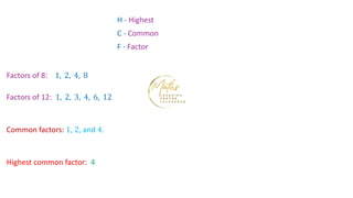 Divisibility of numbers (Number Systems) | PPT
