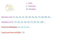 Divisibility of numbers (Number Systems) | PPT