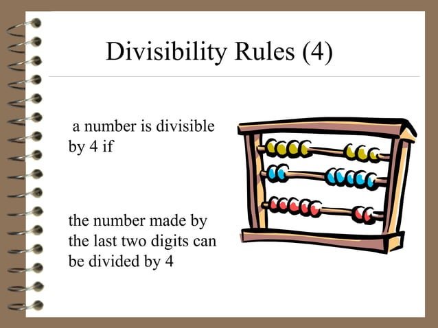 Divisibility rules | PPT