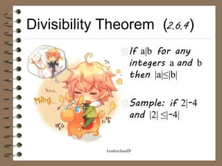 Divisibility rules (Properties of Divisibility) | PPTX