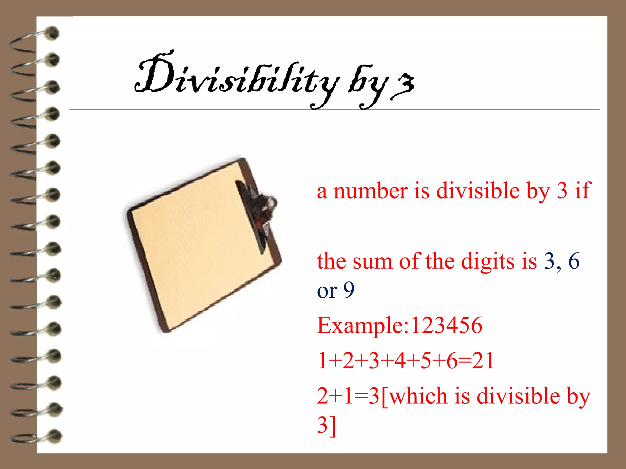 Divisibility rules | PPT