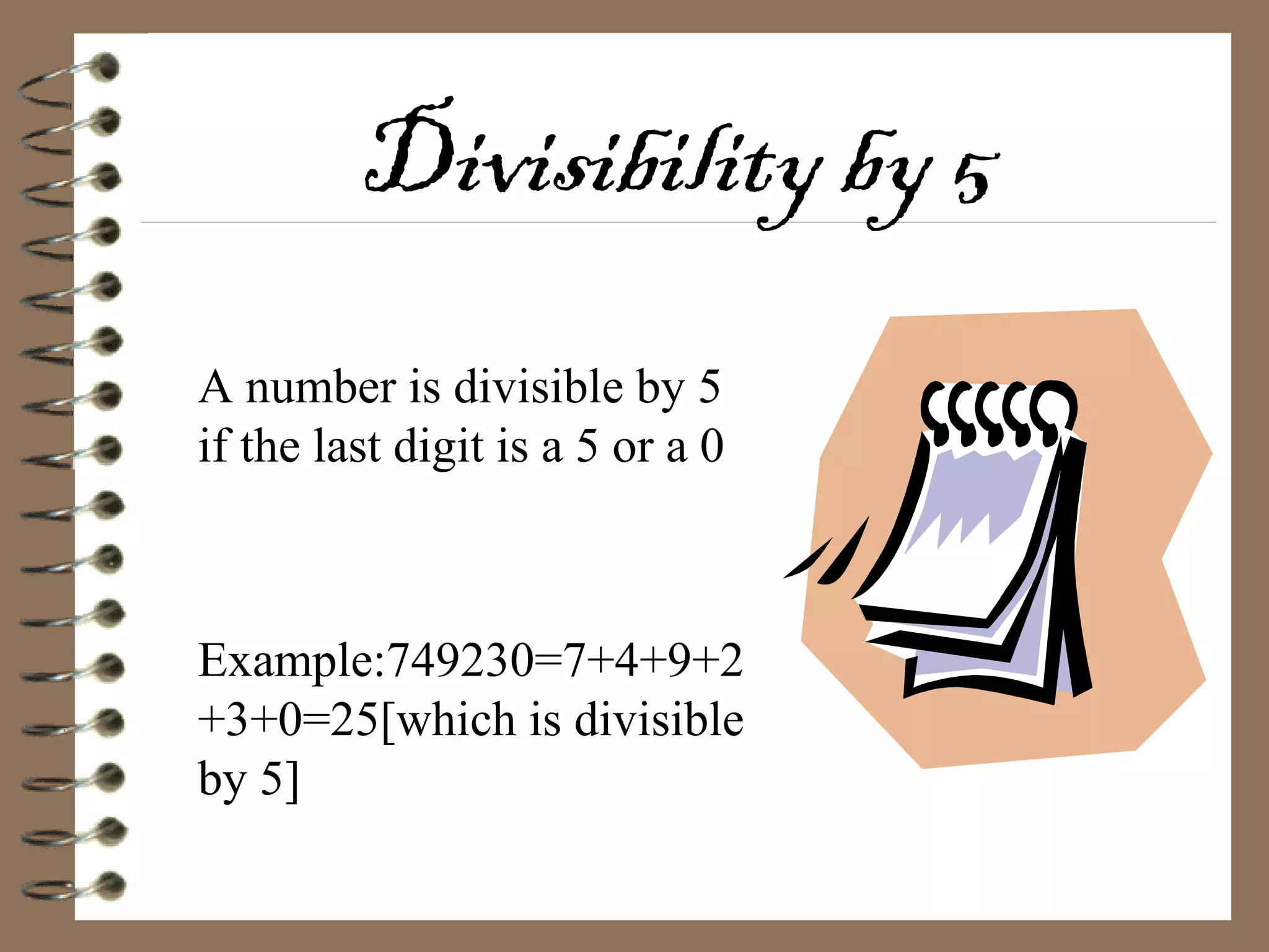 Divisibility rules | PPT