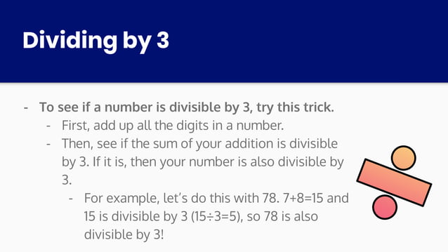 divisibility rules | PPT