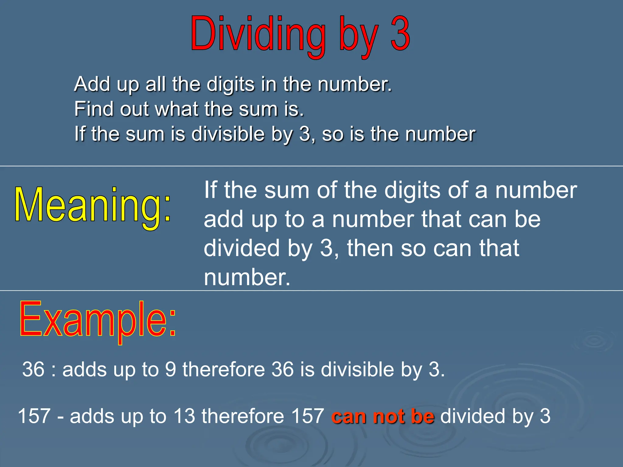 Divisibility Rules - Lesson 1 Straight forward with the Rules.pptx