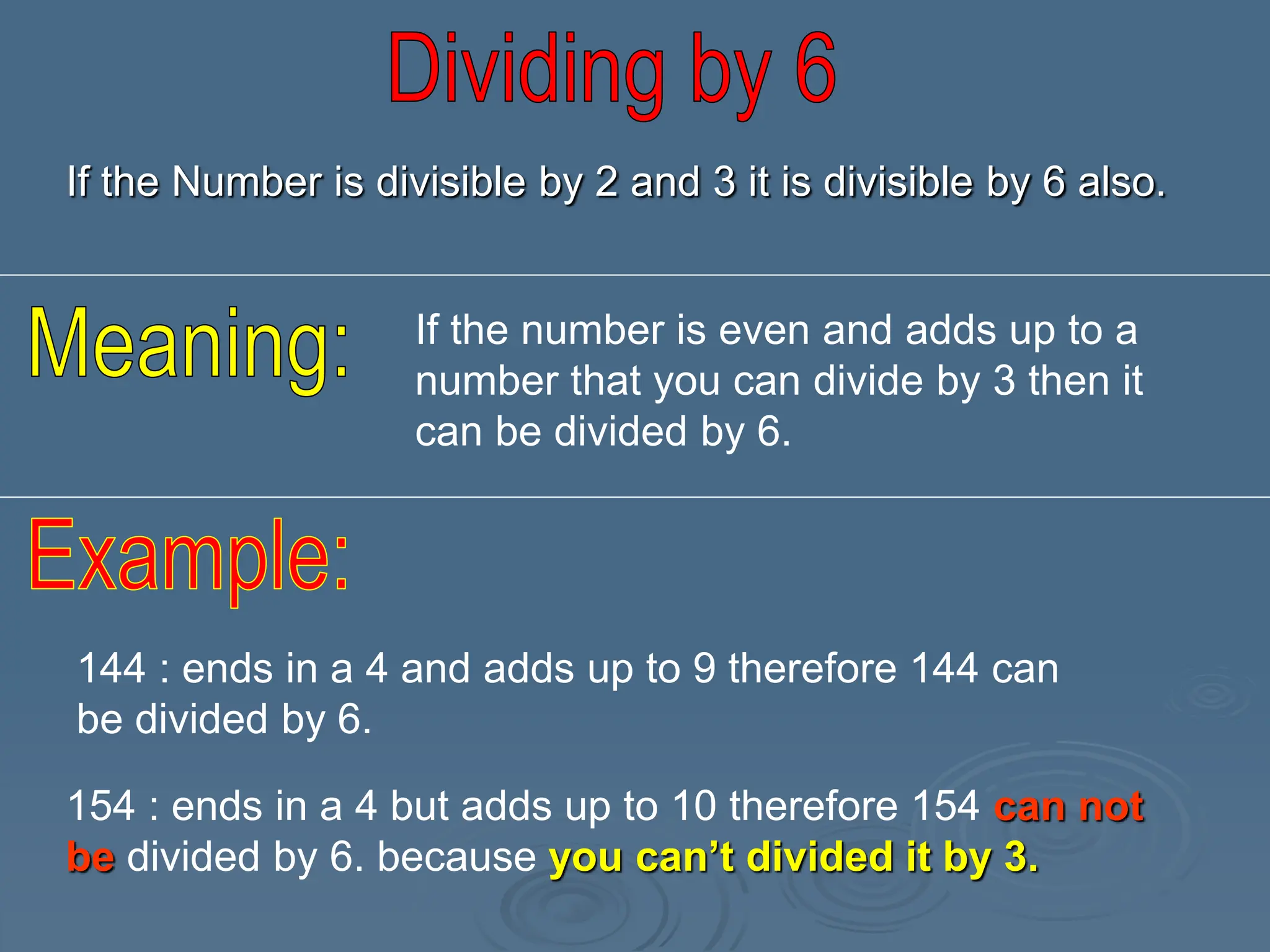 Divisibility Rules - Lesson 1 Straight forward with the Rules.pptx