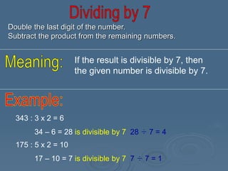 Divisibility Rules - Lesson 1 Straight forward with the Rules.pptx