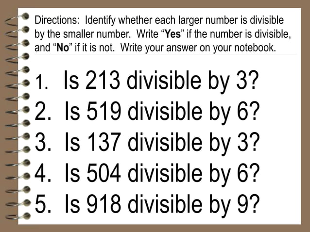 Divisibility Rules 3 6 9-COT.ppt