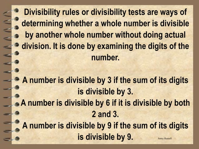 Divisibility Rules 3 6 9-COT.ppt