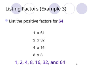Comprehensive Guide to Divisibility Rules and Factors in Mathematics | PPT