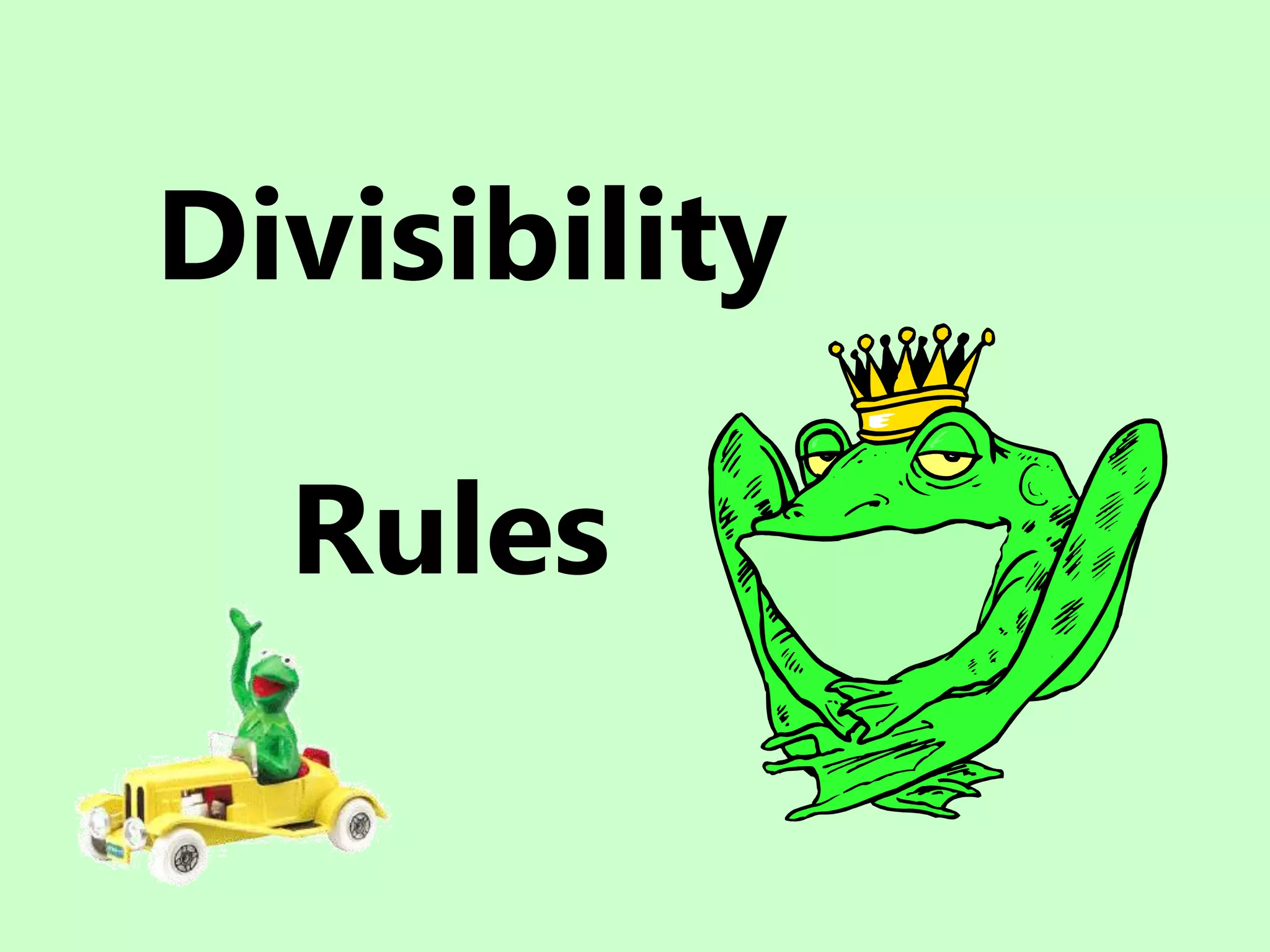Divisibility Rules PP.ppt
