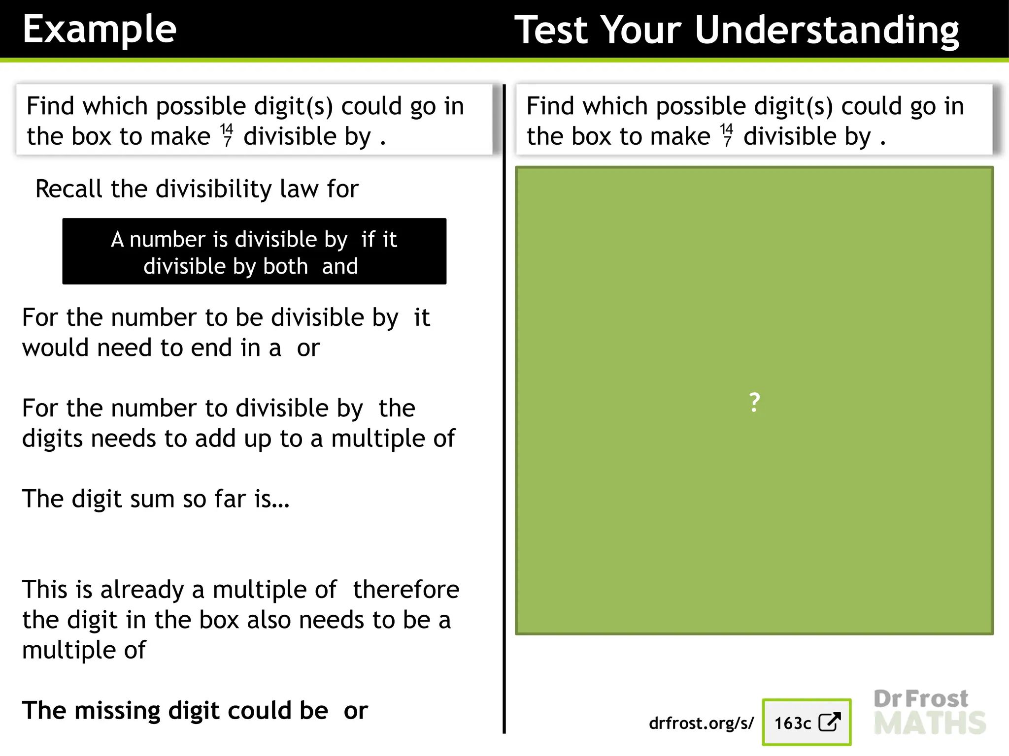 Divisibility Tests - Lesson Year 7 Maths | PPTX