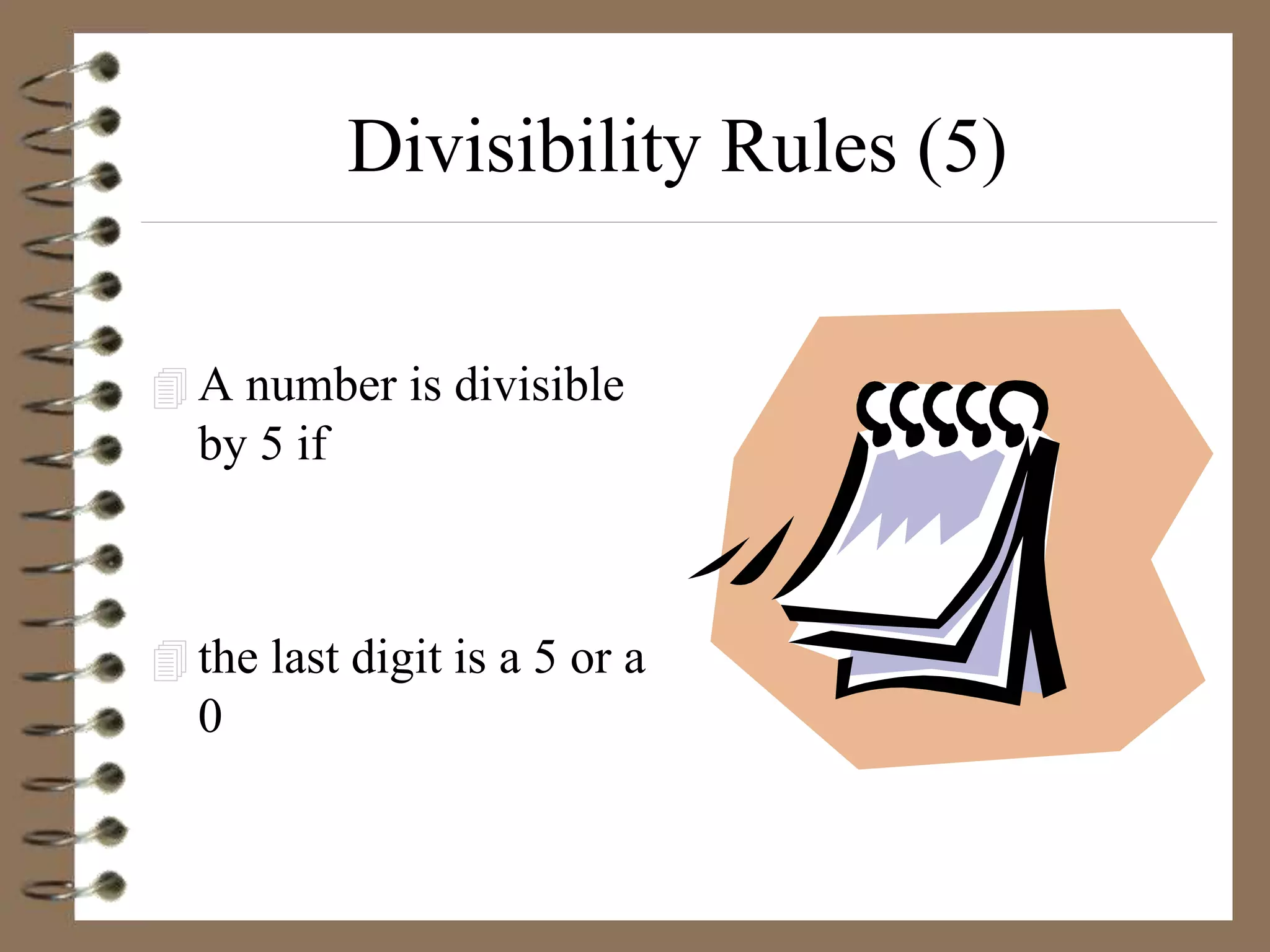 Divisibility tests divisibility rules by dr. martin otundo richard | PPT