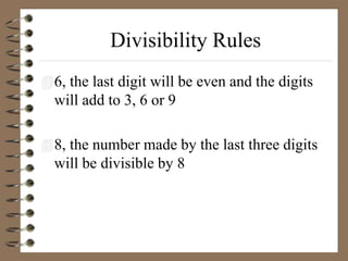 Divisibility tests divisibility rules by dr. martin otundo richard | PPT