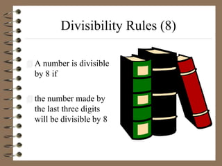 Divisibility tests divisibility rules by dr. martin otundo richard | PPTX