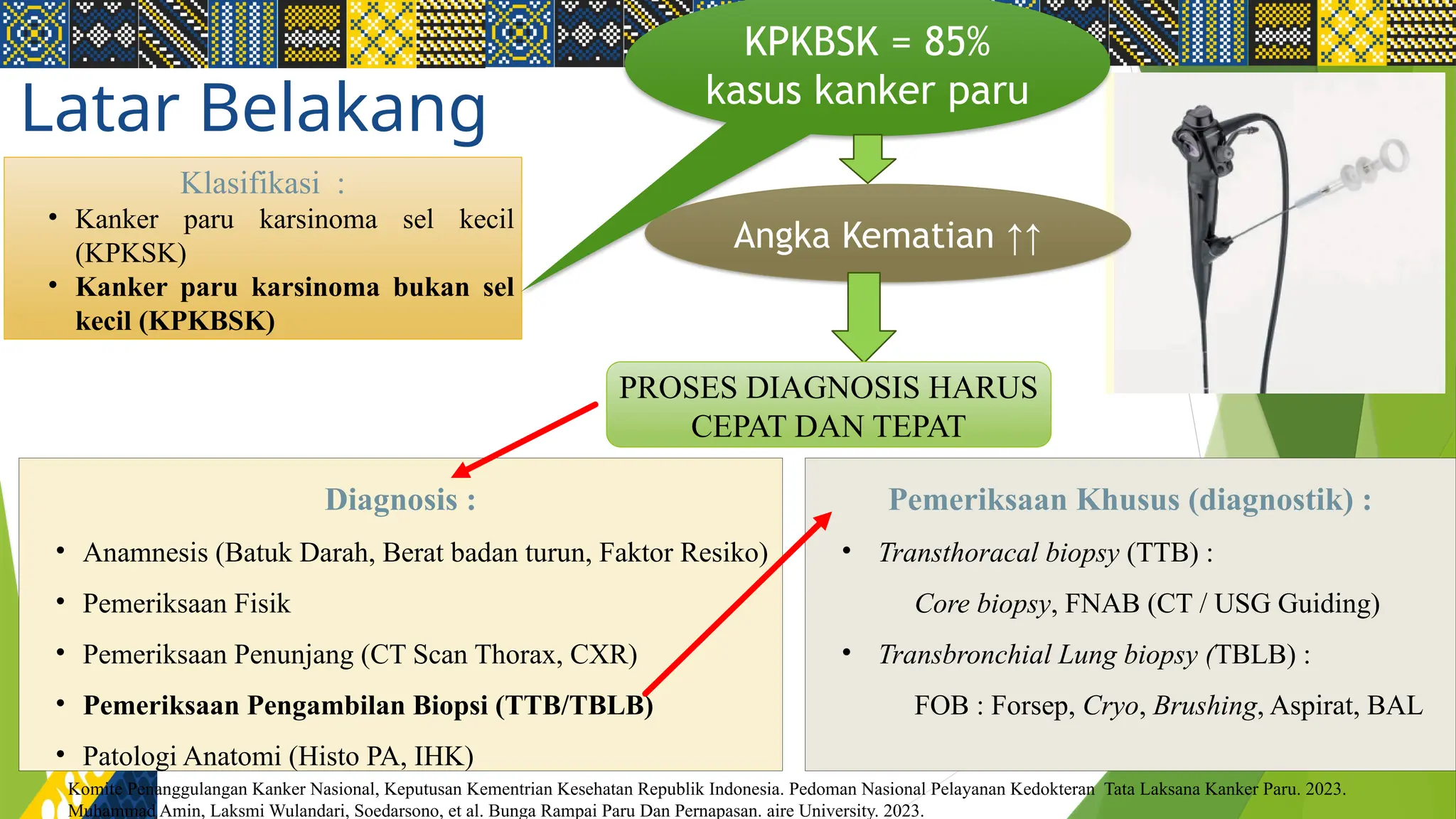 perbedaan ekspresi PDL1 pada biopsi transbonkial | PPTX