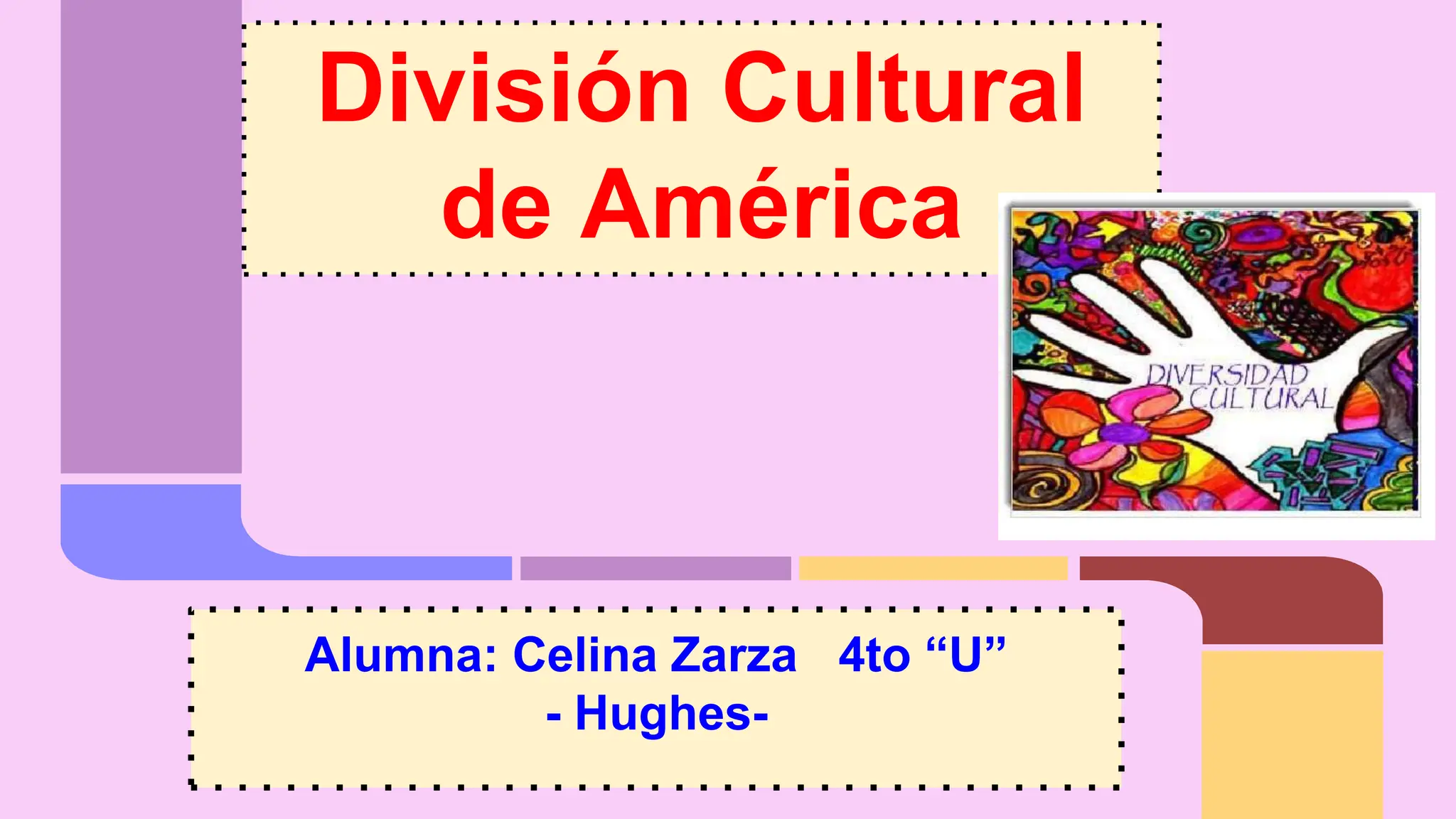 División Cultural de América trabajo .pptx