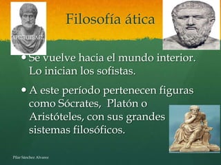 División de la filosofía griega | PPTX