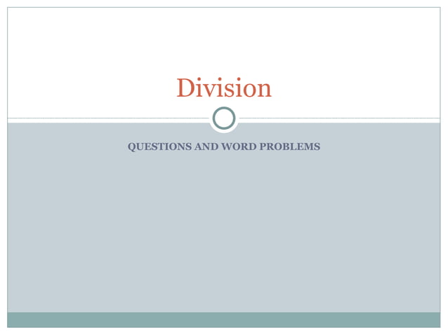 Division | PPT