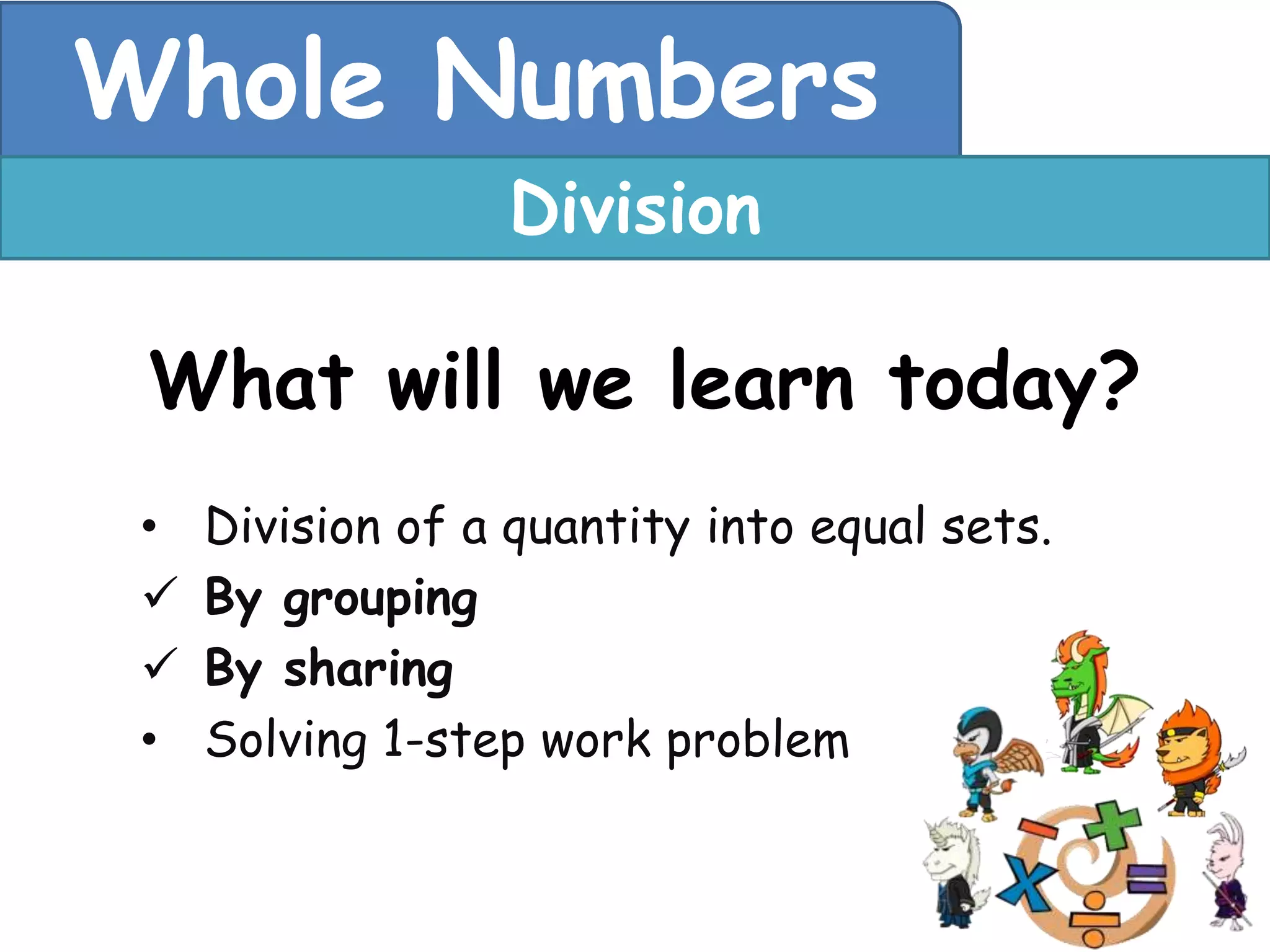 Division | PPTX | Children\'s Games and Toys | Shopping