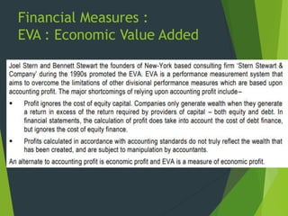 Divisional performance measures | PPTX