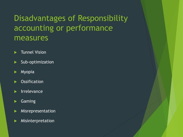 Divisional performance measures | PPTX