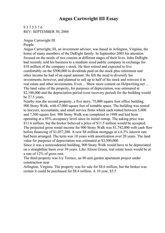 Division And Classification Essay | PDF