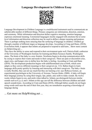 Division And Classification Essay About Friends | PDF