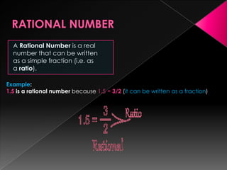 Division and rational number | PPT