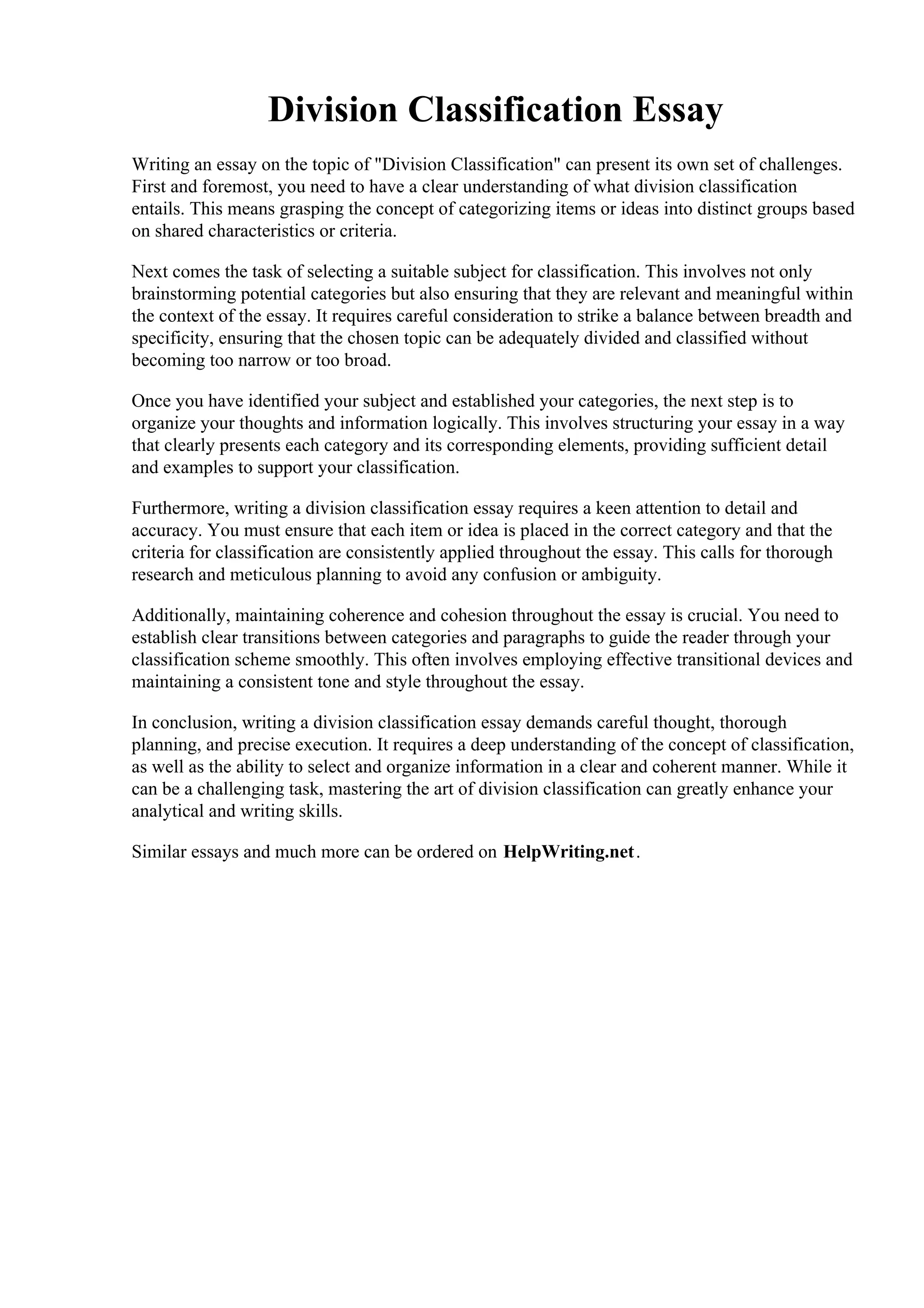 Division Classification Essay.pdf