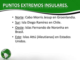 DIVISIÓN CULTURAL Y GEOGRÁFICA DE AMÉRICA | PPSX