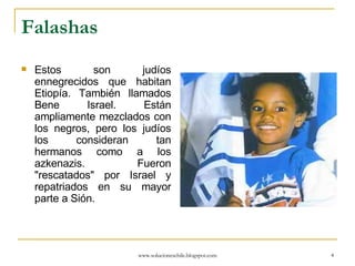 Divisiones éTnicas De Los JudíOs | PPS