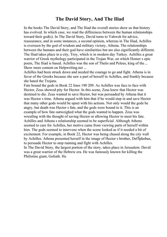 Division Essay Examples | PDF