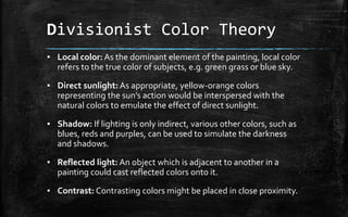 Divisionism | PPTX | Painting | Arts and Crafts