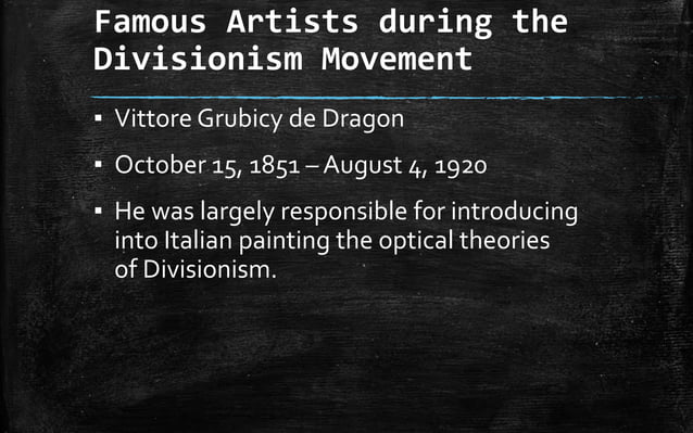 Divisionism | PPT