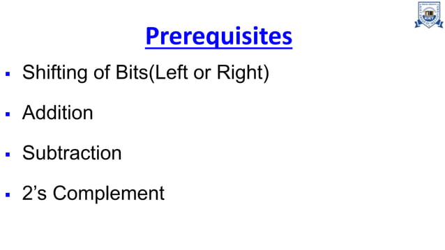 Division method Non Restoring.ppt | Technology & Computing
