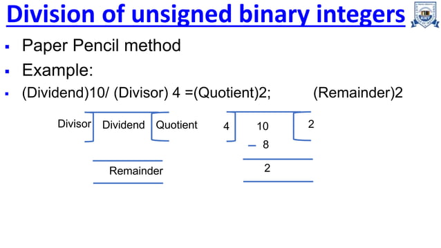 Division method Non Restoring.ppt | Technology & Computing