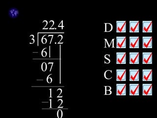 Division of decimals | PPTX
