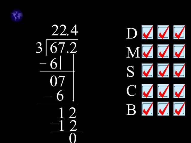 Division of decimals | PPTX