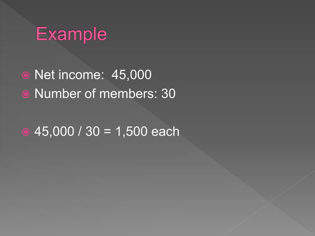 Division of income | PPTX