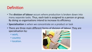 Division of Labour.pptx | Careers