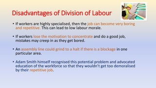 Division of Labour.pptx | Careers