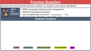Division of Labour. Sociology Powerpoint | PPTX