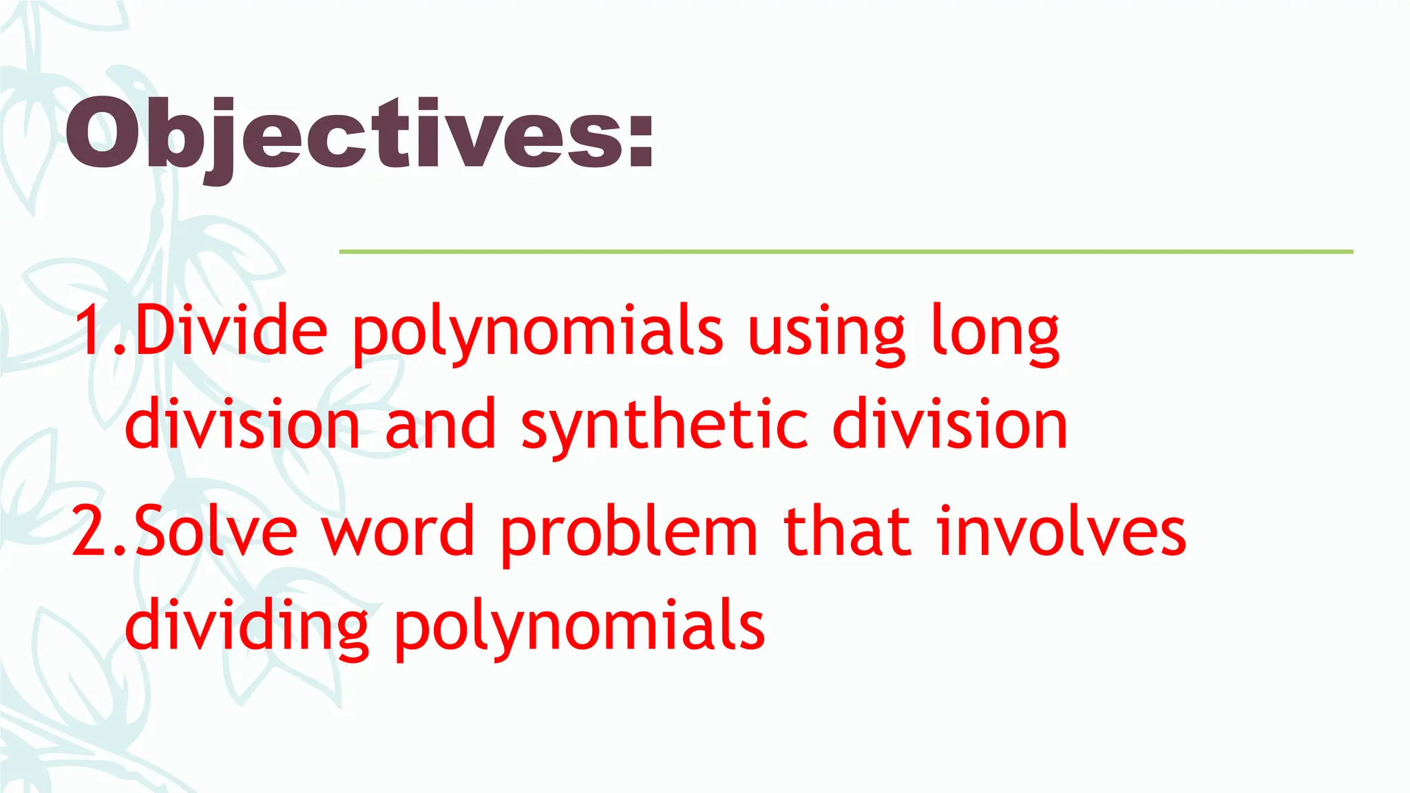 Division of Polynomials in Grade 10.pptx