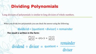 Division of Polynomials in Grade 10.pptx