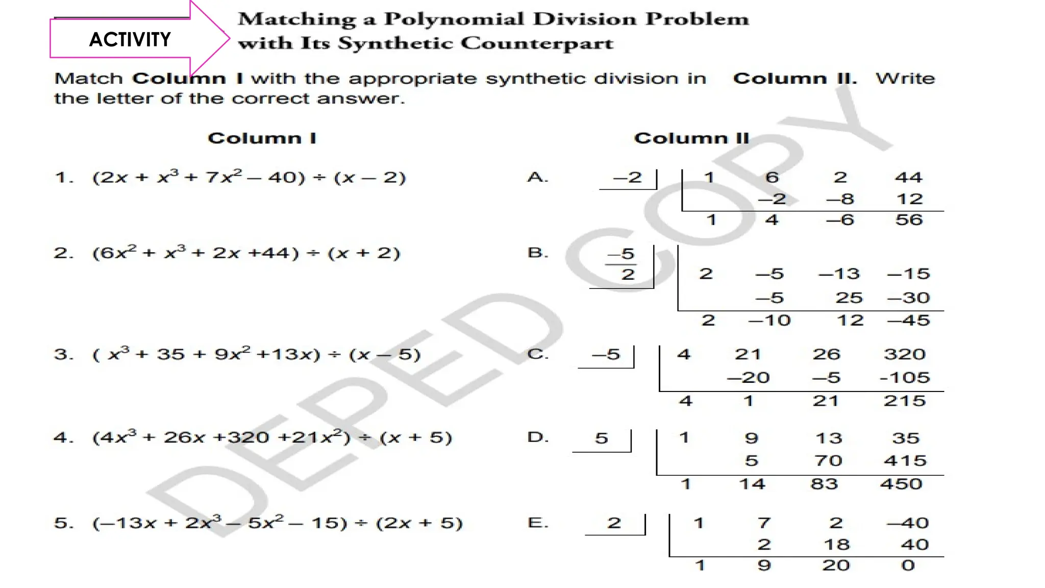 The Division of Polynomials- Synthetic.pptx