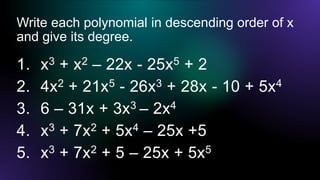 Division of Polynomials using Synthetic Division.pptx