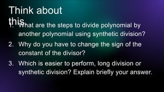 Division of Polynomials using Synthetic Division.pptx