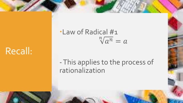 Division of Radicals.pptx | Physics | Science