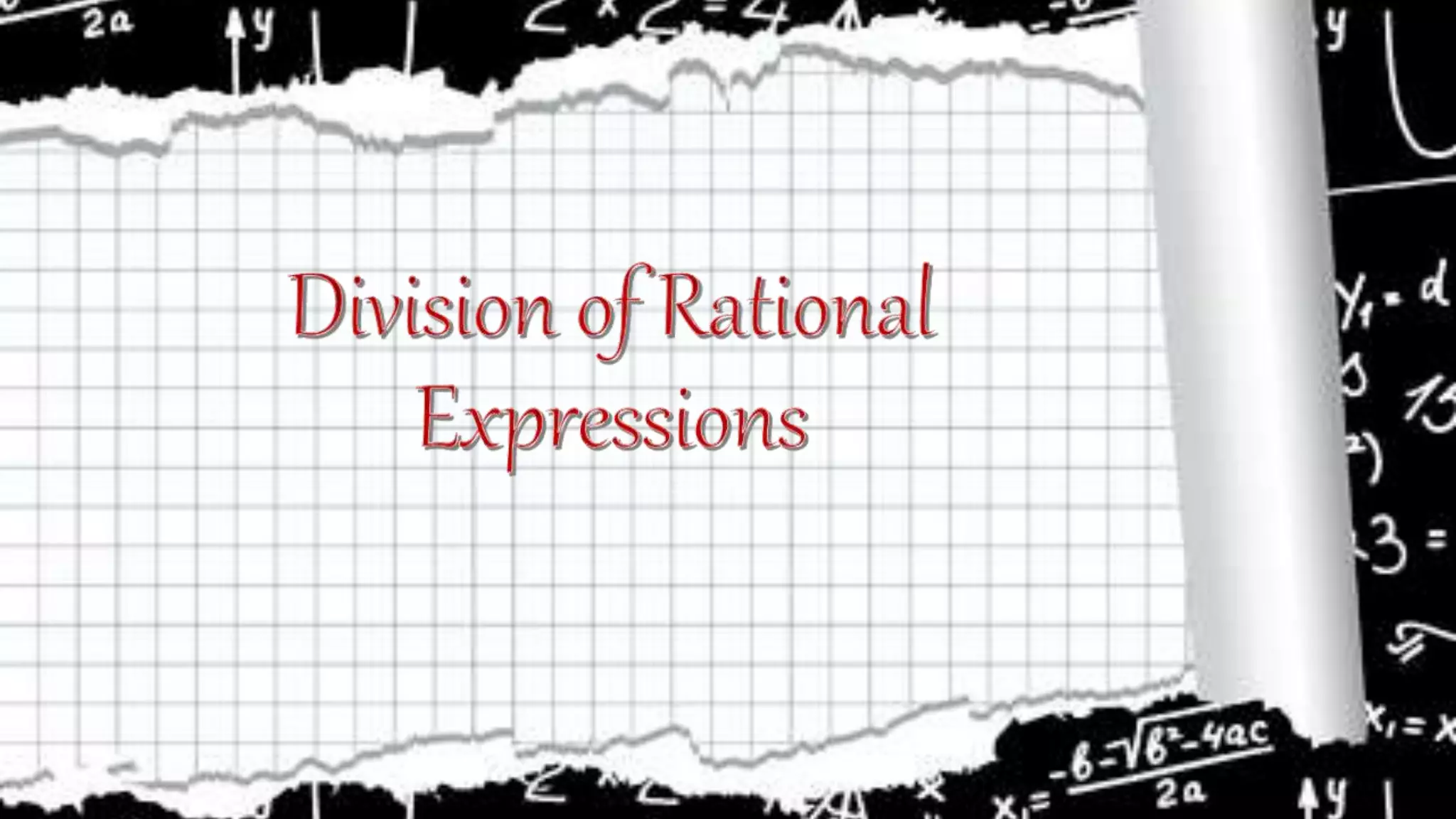 Division of rational expressions | PPTX
