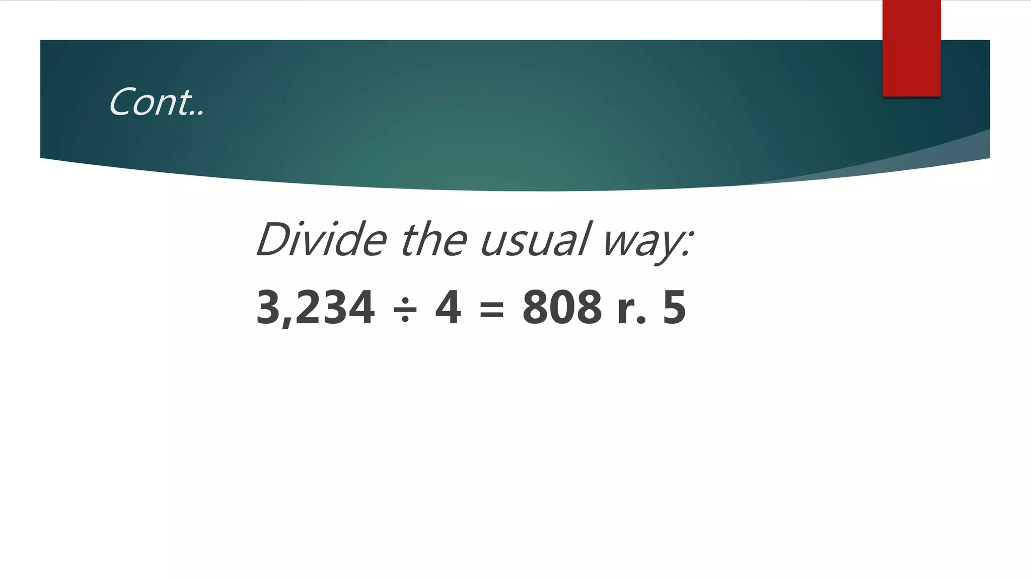Division of whole numbers | PPTX